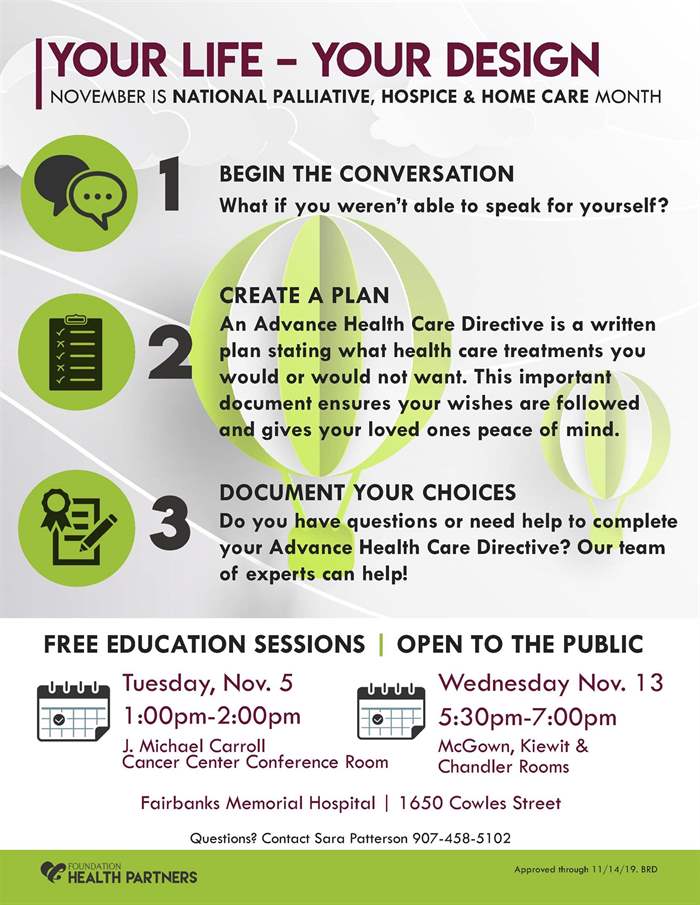 Advance Health Care Directive Educational Session ...
