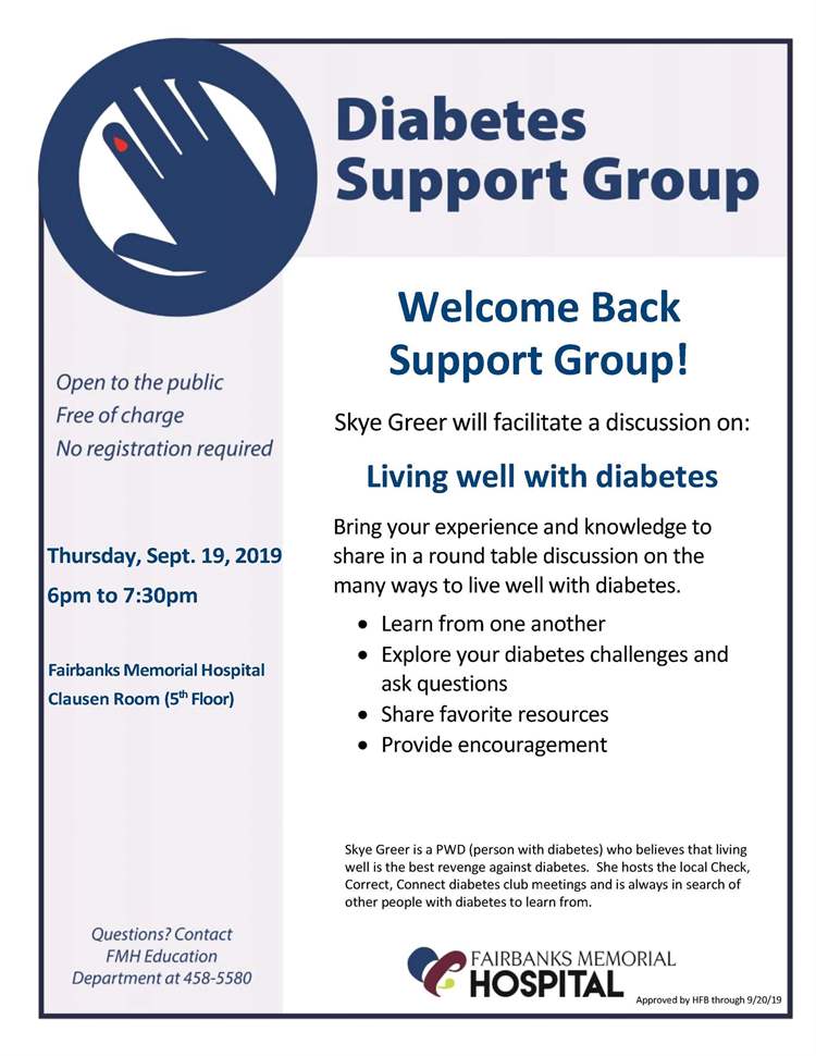 Diabetes Support Group -Living Well with Diabetes ...