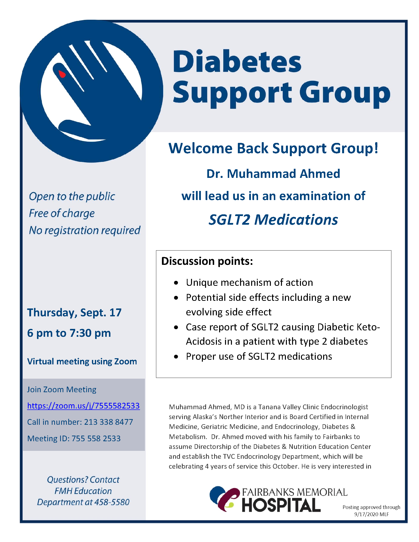 Diabetes Support Group - Foundationhealthpartners