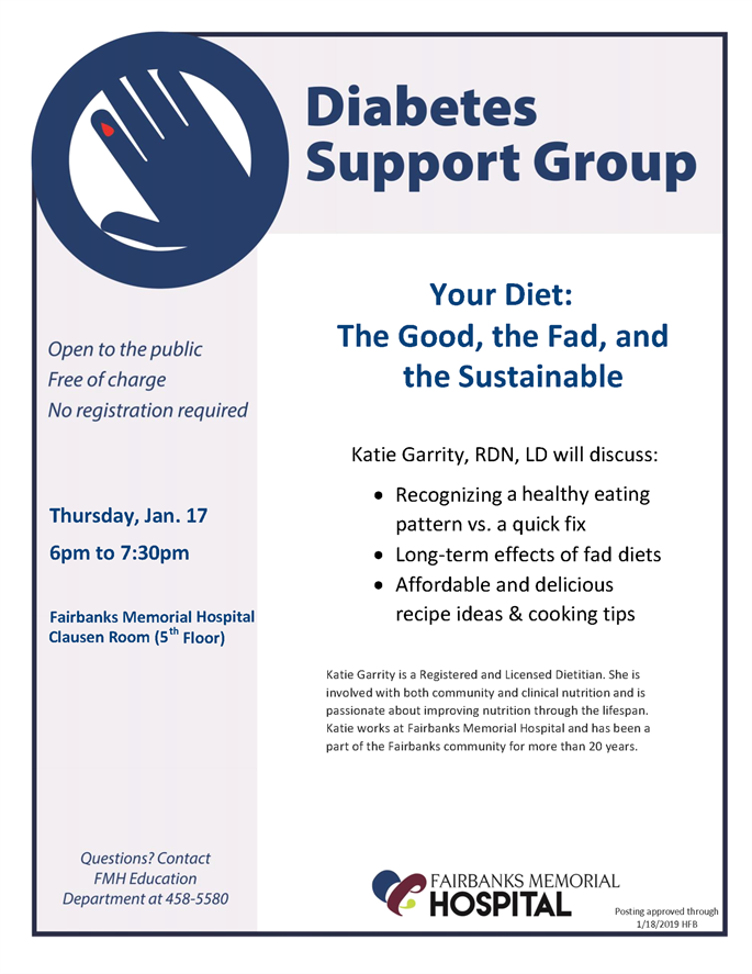 Diabetes Support Group - Foundationhealthpartners