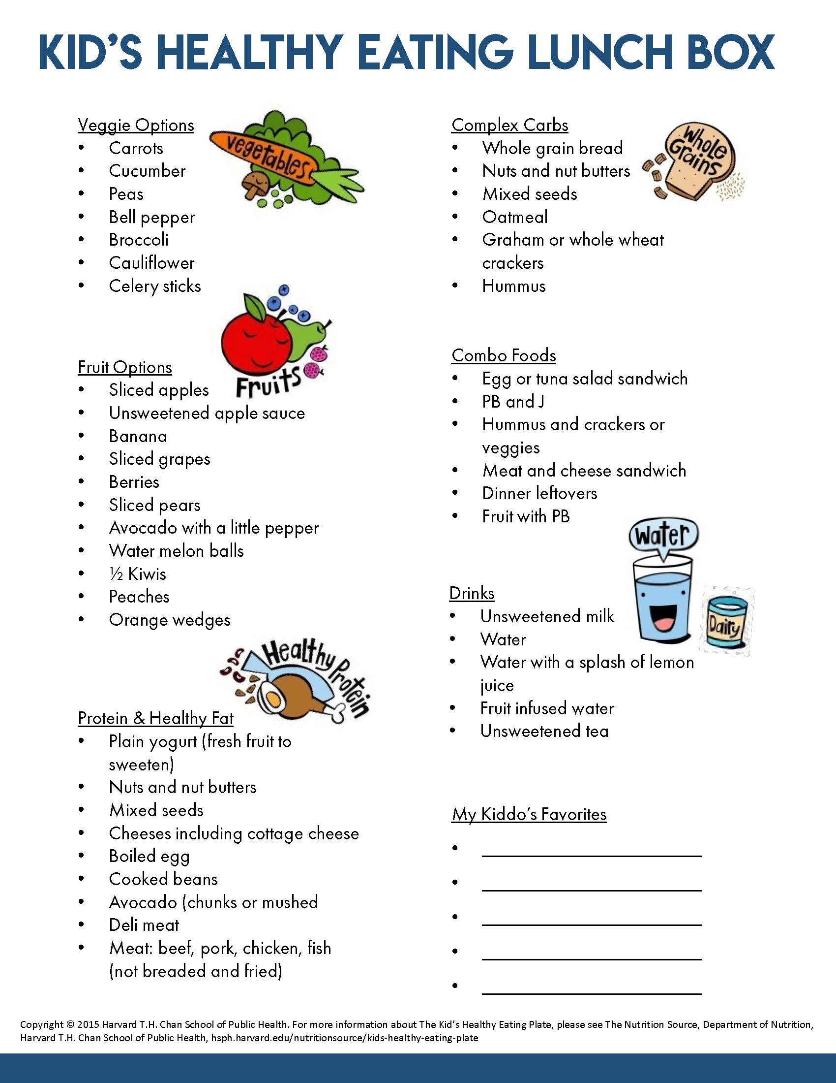 Back to School Lunchbox - Foundationhealthpartners